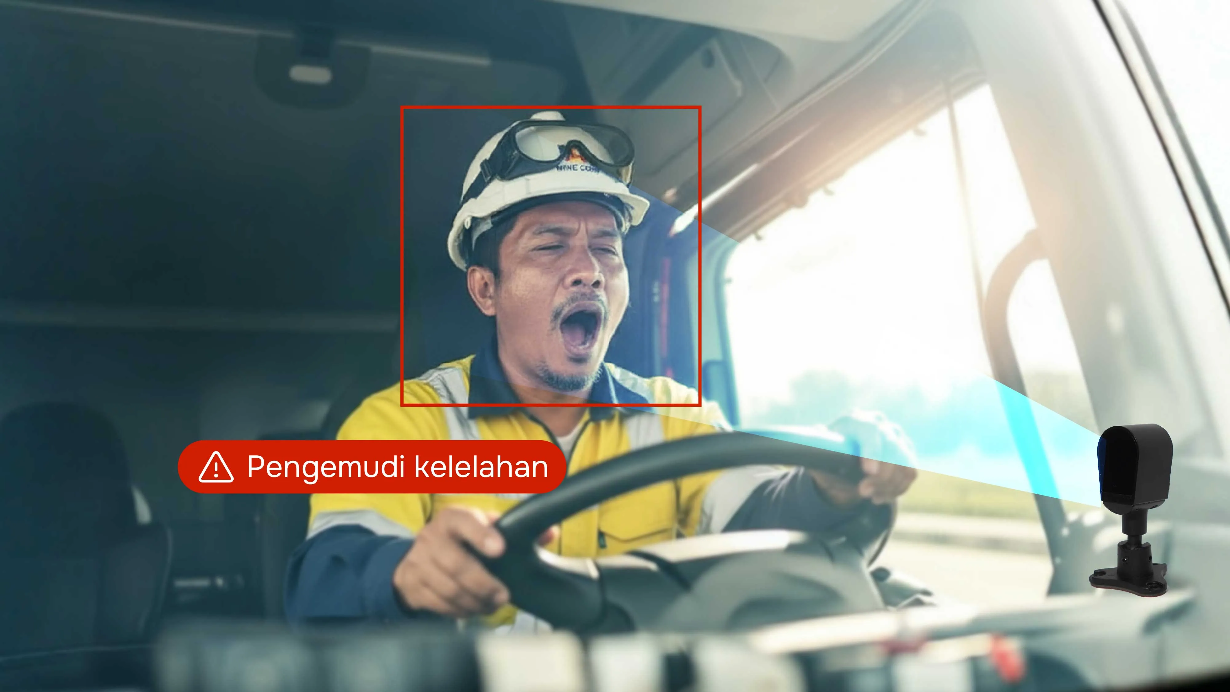 Fitur Deteksi Kelelahan Operator atau Fatigue Tambang - McEasy